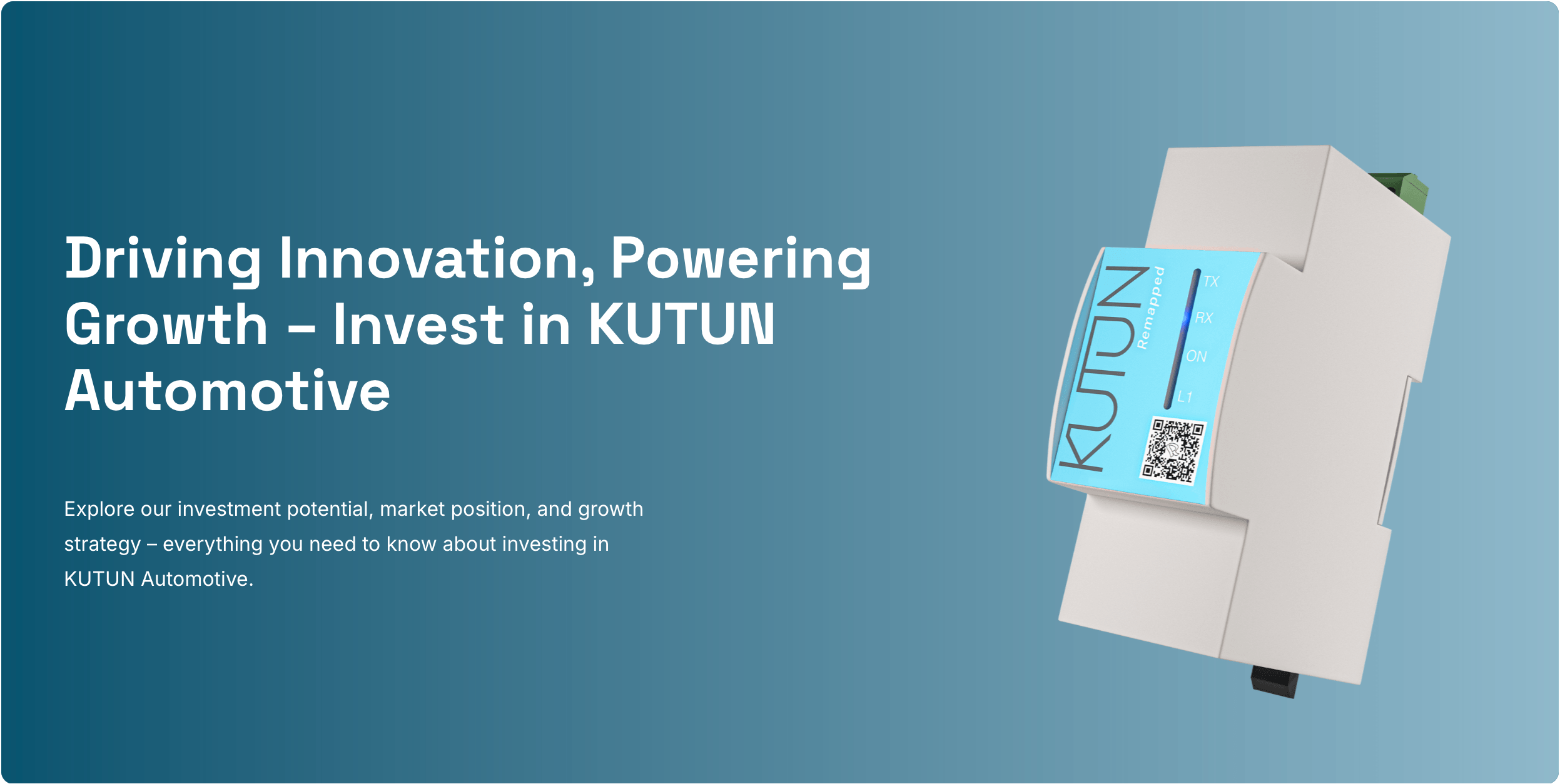 For Investors | KUTUN Automotive